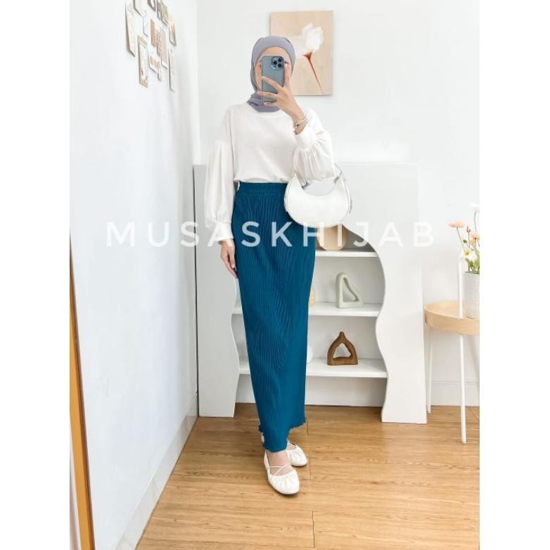 Jual New - ROK SPAN WAVY / ROK PLISKET SPAN WAVY / ROK PLISKET KRIWIL ...