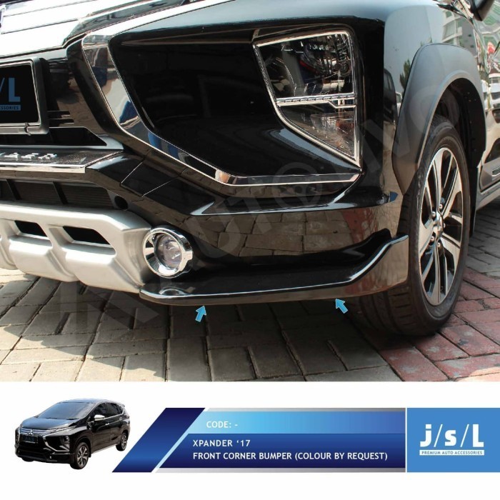 Jual JSL Front Corner Bumper Xpander Bumper Samping Depan Color by ...