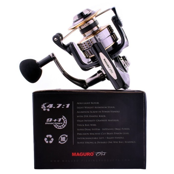 Jual Reel Spinning maguro Hover - 6000 IndonesiaMemancing | Shopee Indonesia