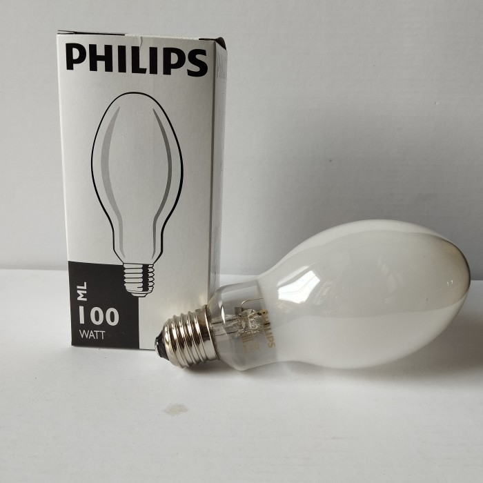 Jual Lampu Jalan Mercury Ml 100W Philips 220V Fitting E-27 | Shopee ...
