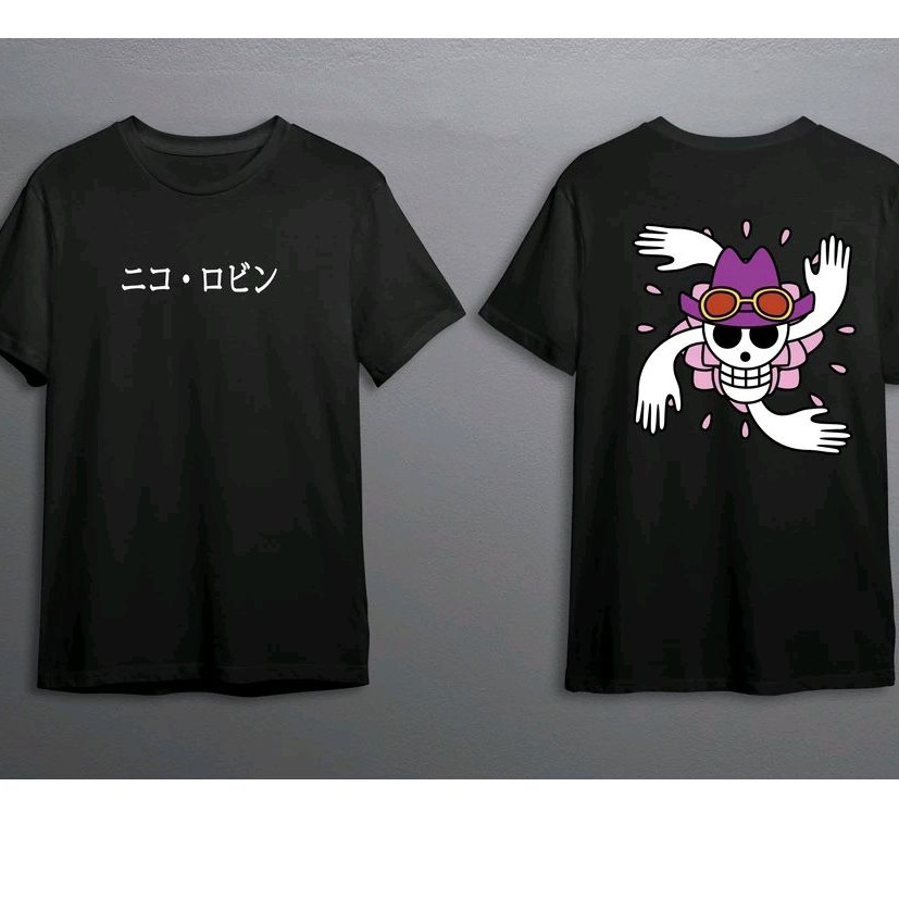 Jual NEW TSHIRT ONE PIECE NICO ROBIN FLAG | Shopee Indonesia