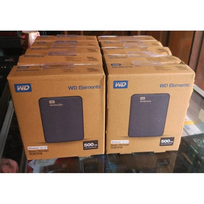 Jual Hardisk Eksternal Wd Element 500Gb | Shopee Indonesia
