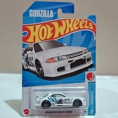 Jual Hotwheels HW NISSAN SKYLINE GT-R R32 GODZILLA Putih/White | Shopee ...