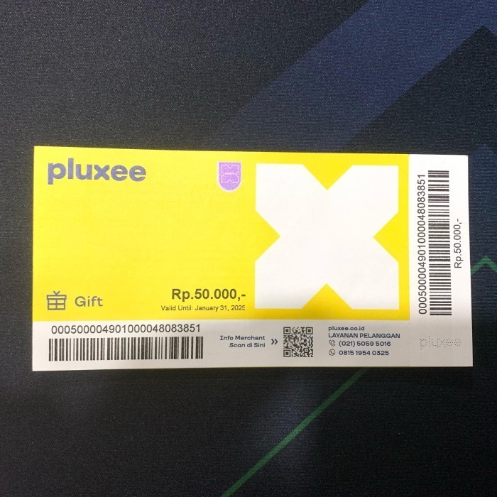 Jual Sodexo Pluxee Gift Voucher Fisik Nominal Rp50.000 | Shopee Indonesia