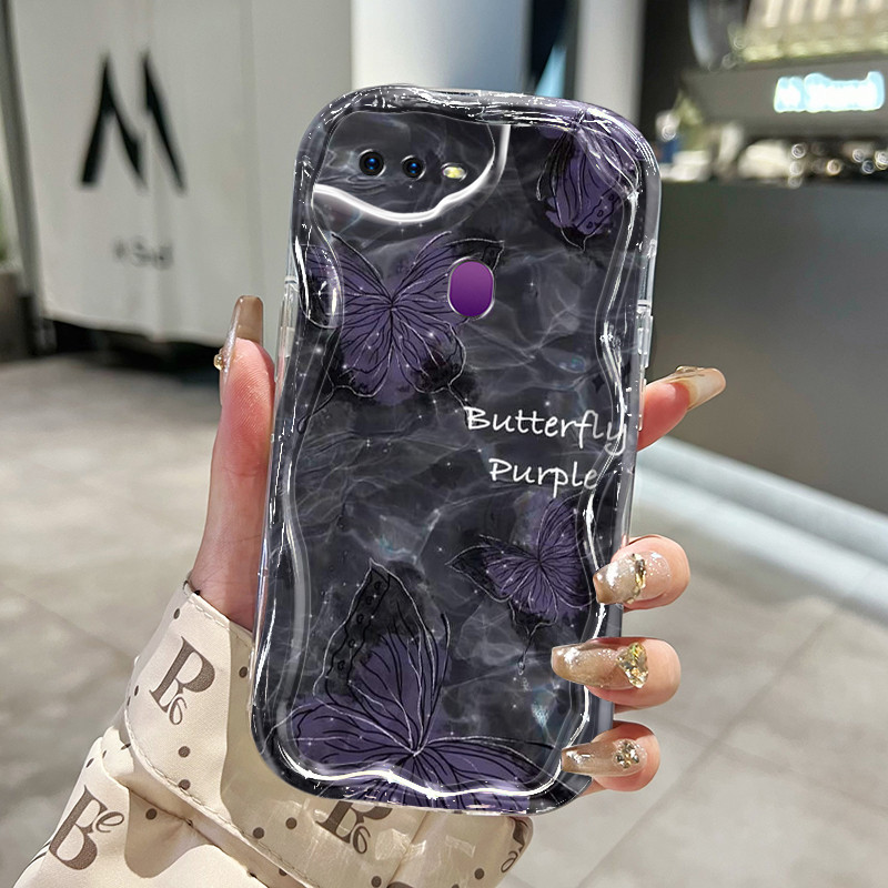 Jual Casing Hp OPPO F9 F9 Pro Realme 2 Pro Realme U1 Case HP pola kupu-kupu Gelap pelindung ...