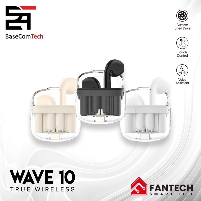 Jual Fantech True Wireless Earphone TW10 Wave 10 Built in Microphone ...