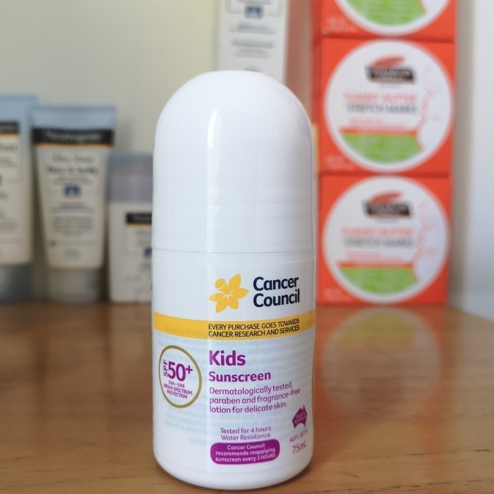 Jual Cancer Council Kids Sunscreen Spf 50+ Made In Australia | Shopee ...