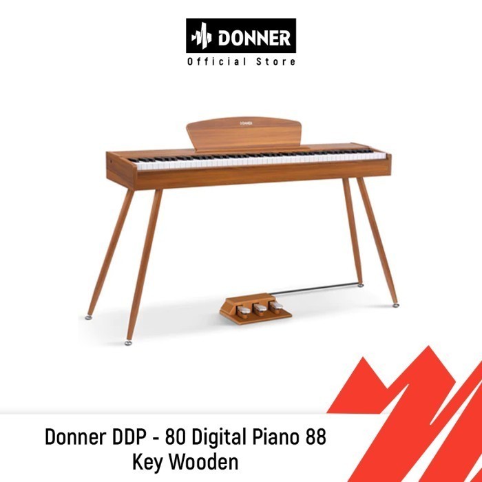 Jual Donner DDP - 80 Digital Piano 88 Key Wooden | Shopee Indonesia