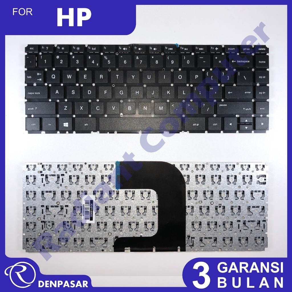 Jual Keyboard HP 14-AC Pavillion 14-AC 14-AD 14-AF 14-AM Tanpa Frame ...