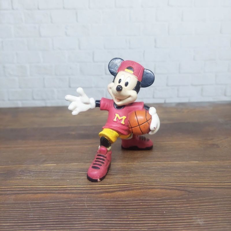 Jual Preloved Figure Mickey mouse basket ori disney miki happy meal mcd ...