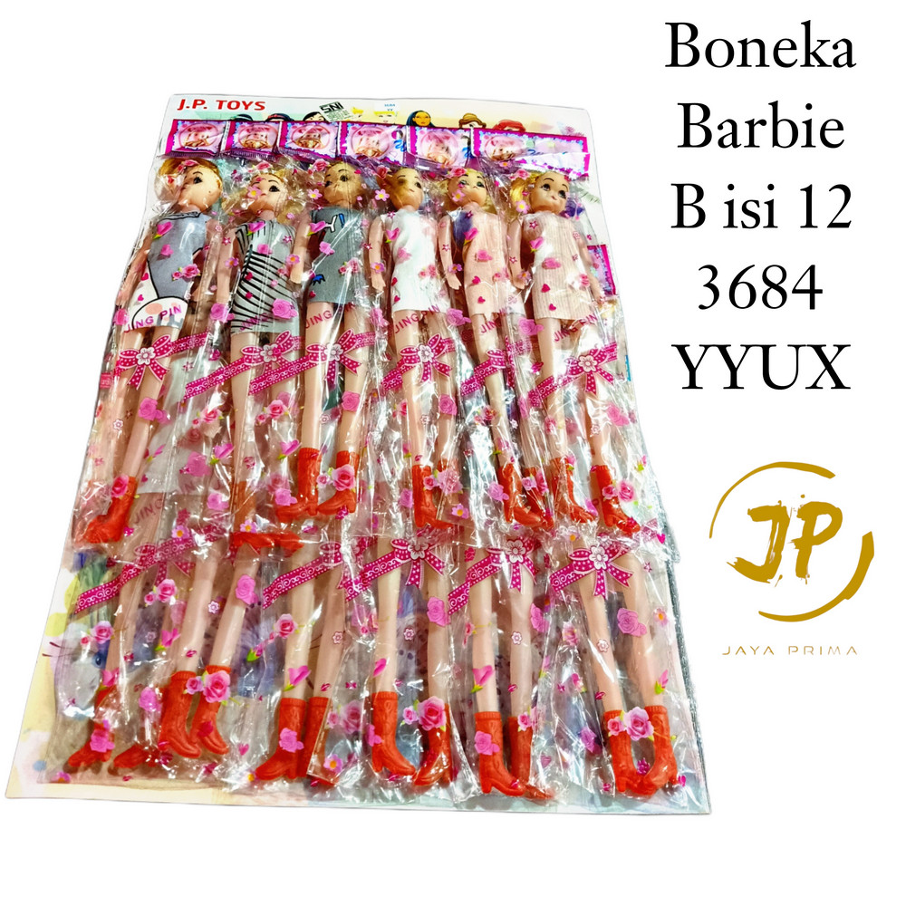 Jual MAINAN ANAK BONEKA BARBIE BESAR ISI 12 | Shopee Indonesia