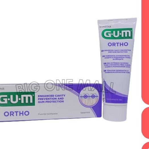 Jual Gum Ortho Toothpaste 75Ml, Pasta Gigi Khusus Behel, Odol Gum ...
