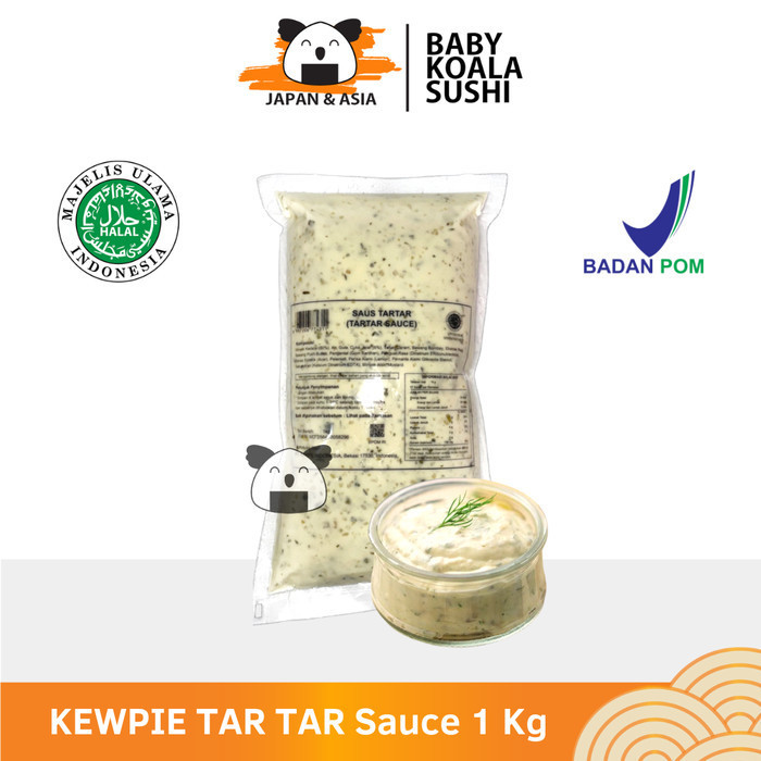Jual Ayala - Tar Tar Sauce Kewpie 1 Kg Saus Tartar Gurih Untuk Cocolan ...