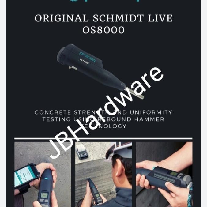 Jual Hammer Test Os 8000 Schmidt Original Type Live N Merk Proceq ...
