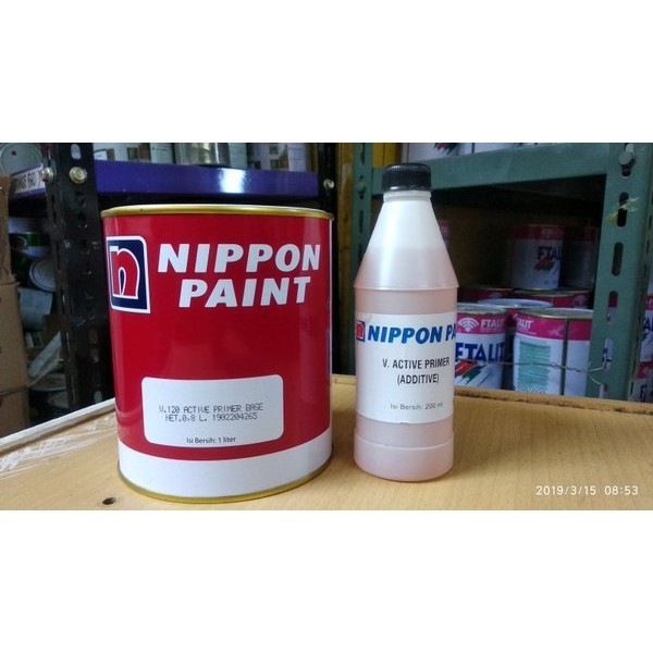 Jual NIPPON ACTIVE PRIMER CAT UNTUK ALUMUNIUM DAN BESI | Shopee Indonesia