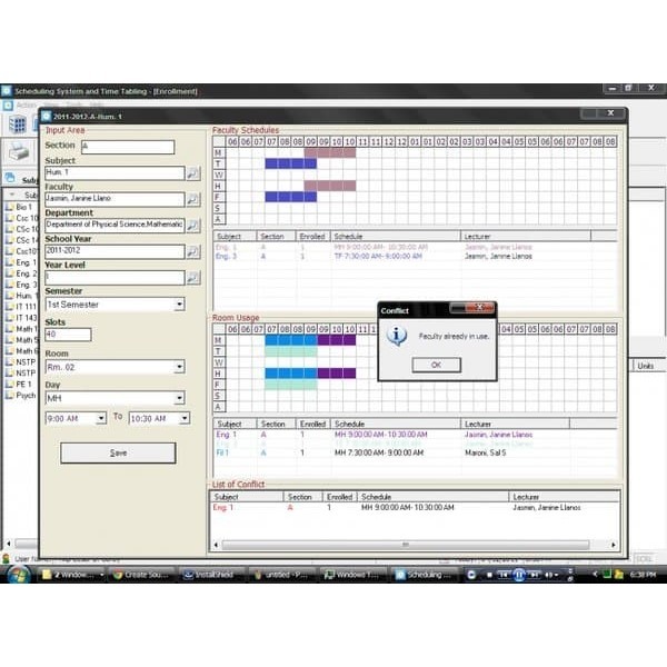 Jual source code aplikasi jadwal kelas sekolah vb6 - belum di tes ...