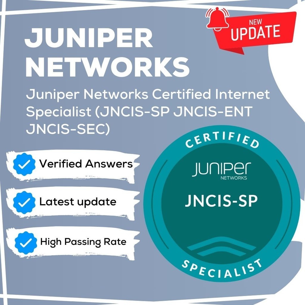 Jual Juniper Networks JNCIS JNCIS-SP JNCIS-ENT JNCIS-SEC Exam Dump QA Q ...