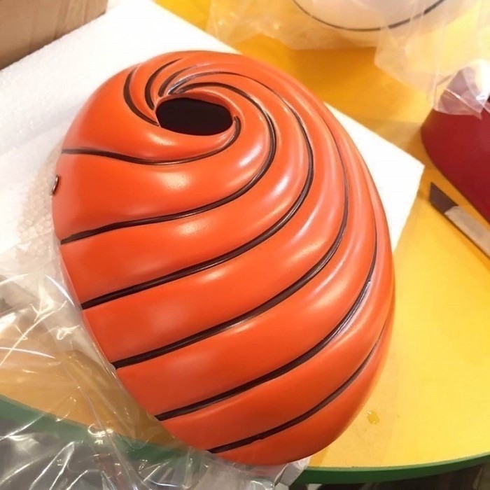 Jual Morn Topeng Tobi Cosplay Obito Uchiha Tobi Akatsuki Naruto ...