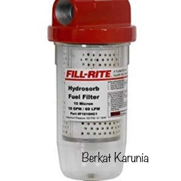 Jual Fuel Filter Fill-Rite Hydrosorb Type F1810Pci Terlariss ...