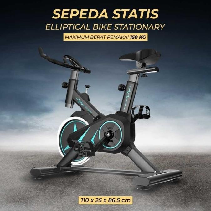 Jual Sepeda Statis Alat Fitness Gym Speda Olahraga Kebugaran di Rumah ...