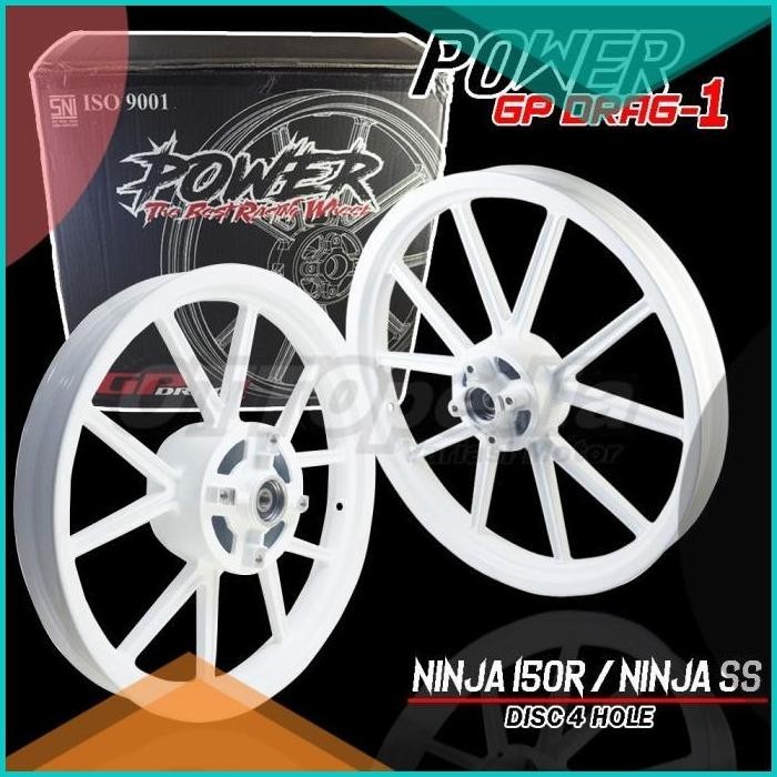 Jual Velg Power Pnp Ninja 150R / Ninja SS 150 GP Wheel Drag Model ...