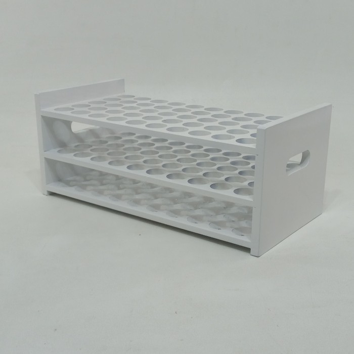 Jual Rak Tabung Reaksi 18Mm 50Lubang Test Tube Rack Pvc Protirta ...