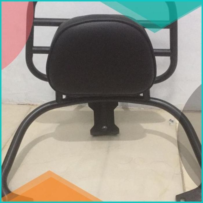 Jual Aksesoris Vespa/Back rack+bantalan modern Vespa lx Lxv Dan s ...