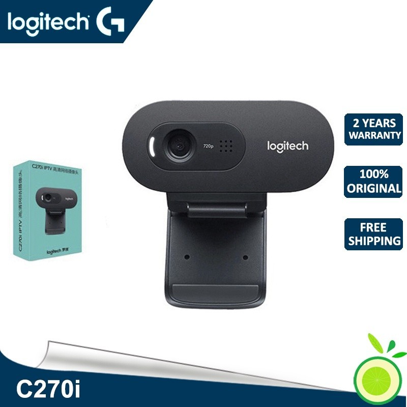 Jual Logitech asli C270i HD Mini Camera USB2.0 Mikrofon | Shopee Indonesia