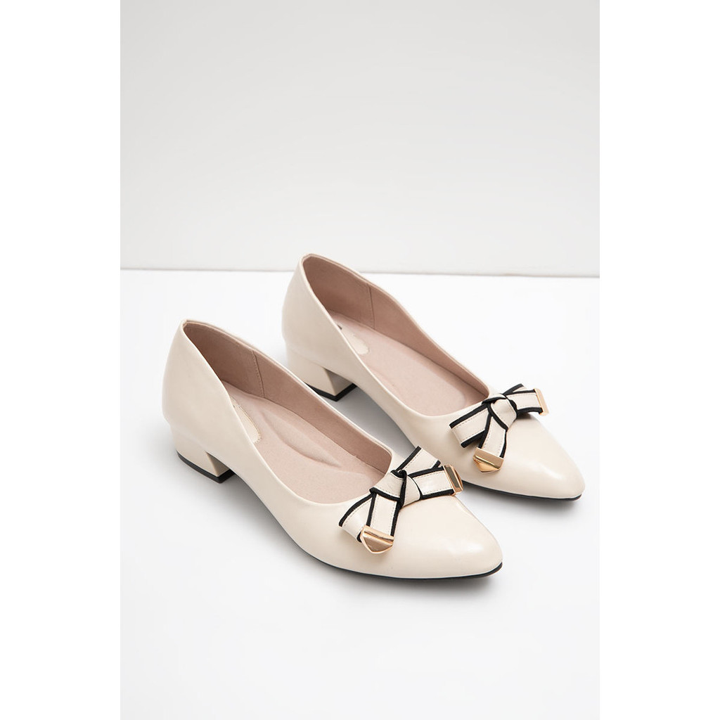 Jual Berrybenka - Sepatu High Heels Hak Wanita Sofia Ersyasha Bow Heel ...