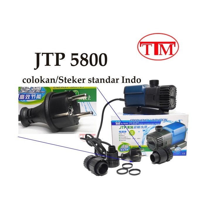 Jual Pompa Sirkulasi Kolam Ikan Aquarium Hydroponik 5800 Liter / Jam ...