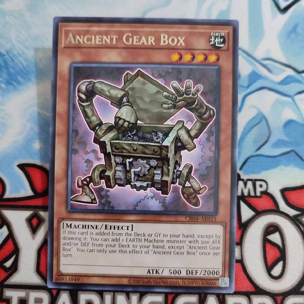Jual yugioh AE ancient gear box CR04-AE011 R original | Shopee Indonesia