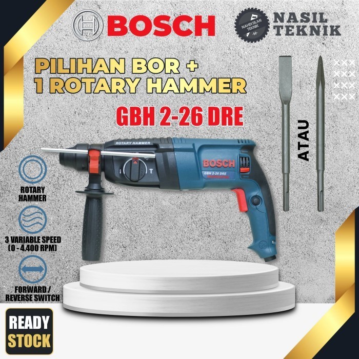 Jual Bosch Bor Beton Gbh 2 26 Rotary Hammer | Shopee Indonesia