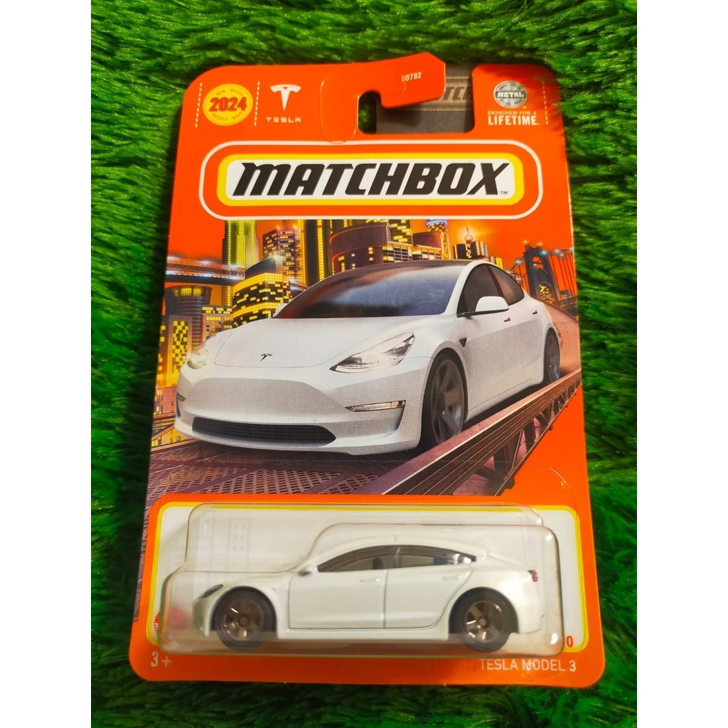 Jual MATCHBOX - Tesla Model 3 (White) | Shopee Indonesia