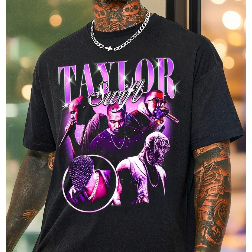 Jual Kaus Kanye West Taylor Swift Kaus Grafis Meme Kanye West Kaus ...