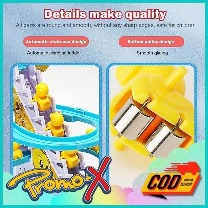 Jual Mainan Tangga Luncur Bebek Nyala Musik Baby Shark Dan Lampu ...