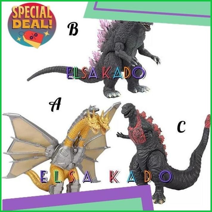 Jual ACTION FIGURE MECHA GHIDORAH KING OF THE MONSTER GODZILLA SHIN ...