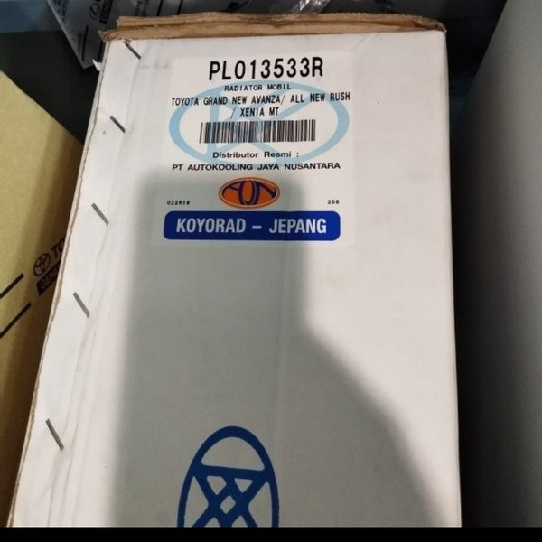 Jual RADIATOR GRAND AVANZA XENIA ALL NEW RUSH TERIOS DUAL VVTI KOYORAD ...