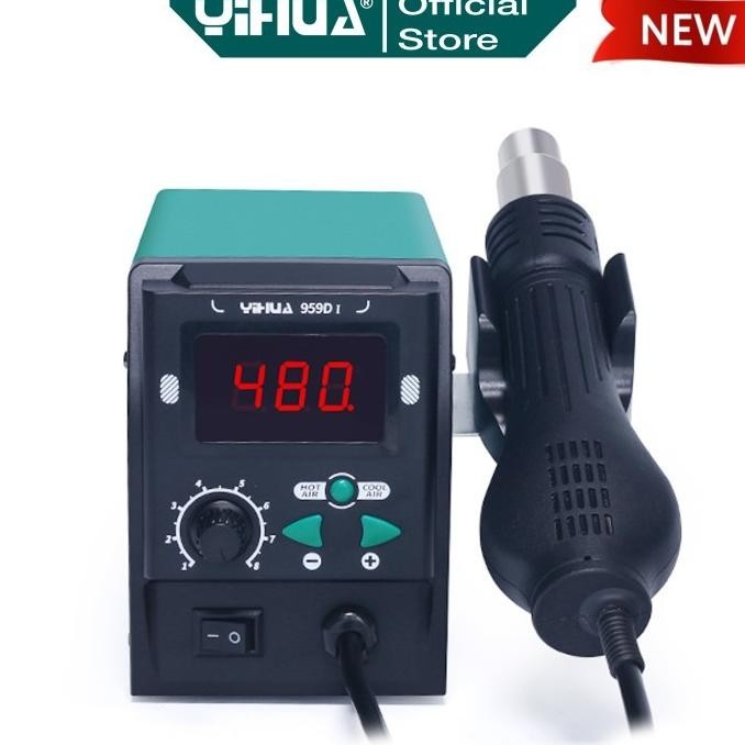 Jual Yihua 959D-I Blower Hp Solder Uap Station Digital Hot Air Smd ...