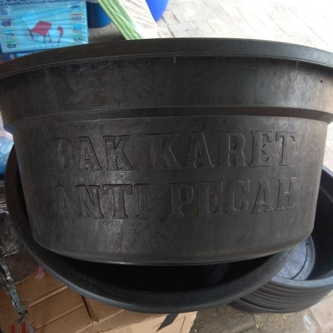 Jual BAK KARET HITAM 24" Anti Pecah/ EMBER BESAR ANTI PECAH/BASKOM ...