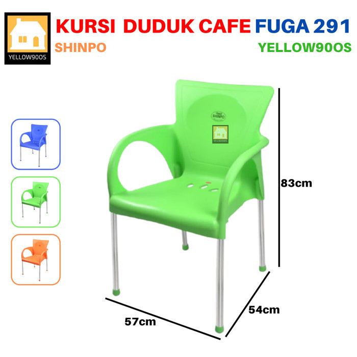 Jual Bangku Kursi Cafe Fuga Shinpo 291 Bangku Santai Plastik | Shopee ...