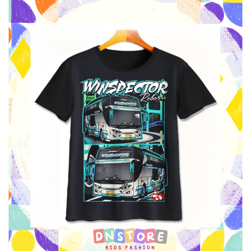 Jual Kaos Anak Bus Telolet v1 Baju Film Animasi Kartun Anak Bus Telolet ...