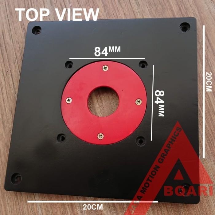 Jual ROUTER TABLE / MEJA ROUTER TRIMMER / INSERT PLATE / MEJA PROFIL ...
