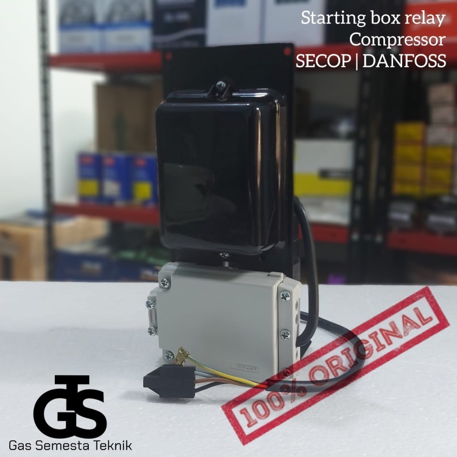 Jual STARTING BOX RELAY COMPRESSOR SECOP DANFOSS SC18 SC21 | Shopee ...