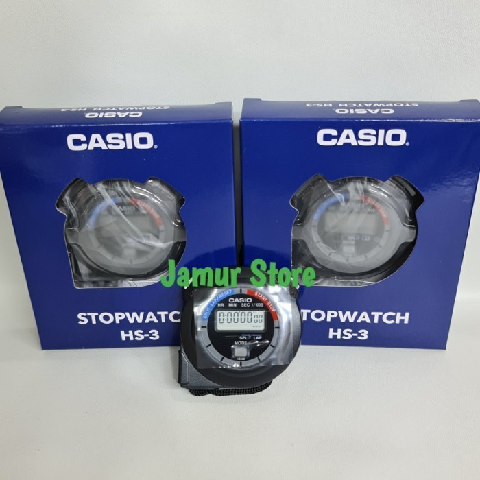 Jual Stopwatch Casio Hs 3 - Alat Pengukur Waktu Casio Hs-3 | Shopee Indonesia