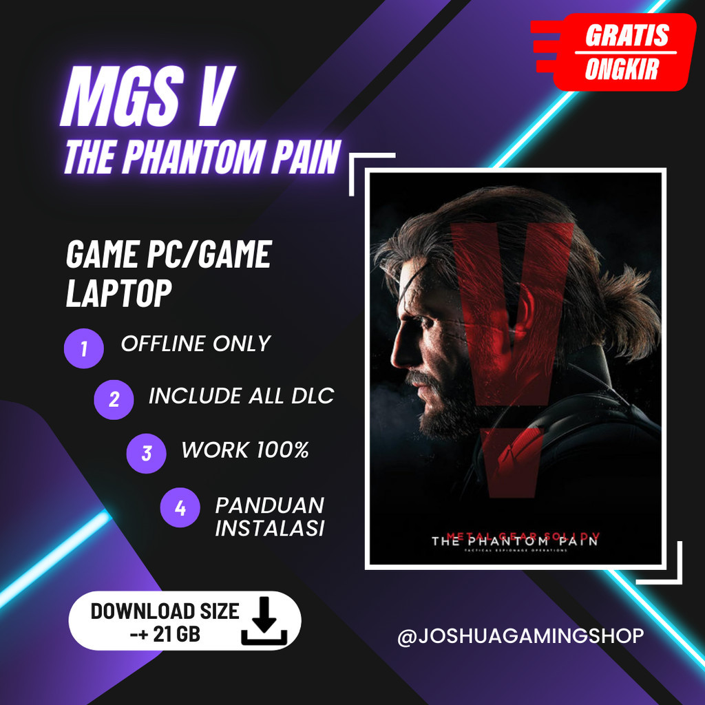 Jual METAL GEAR SOLID V THE PHANTOM PAIN - PC Game | Shopee Indonesia