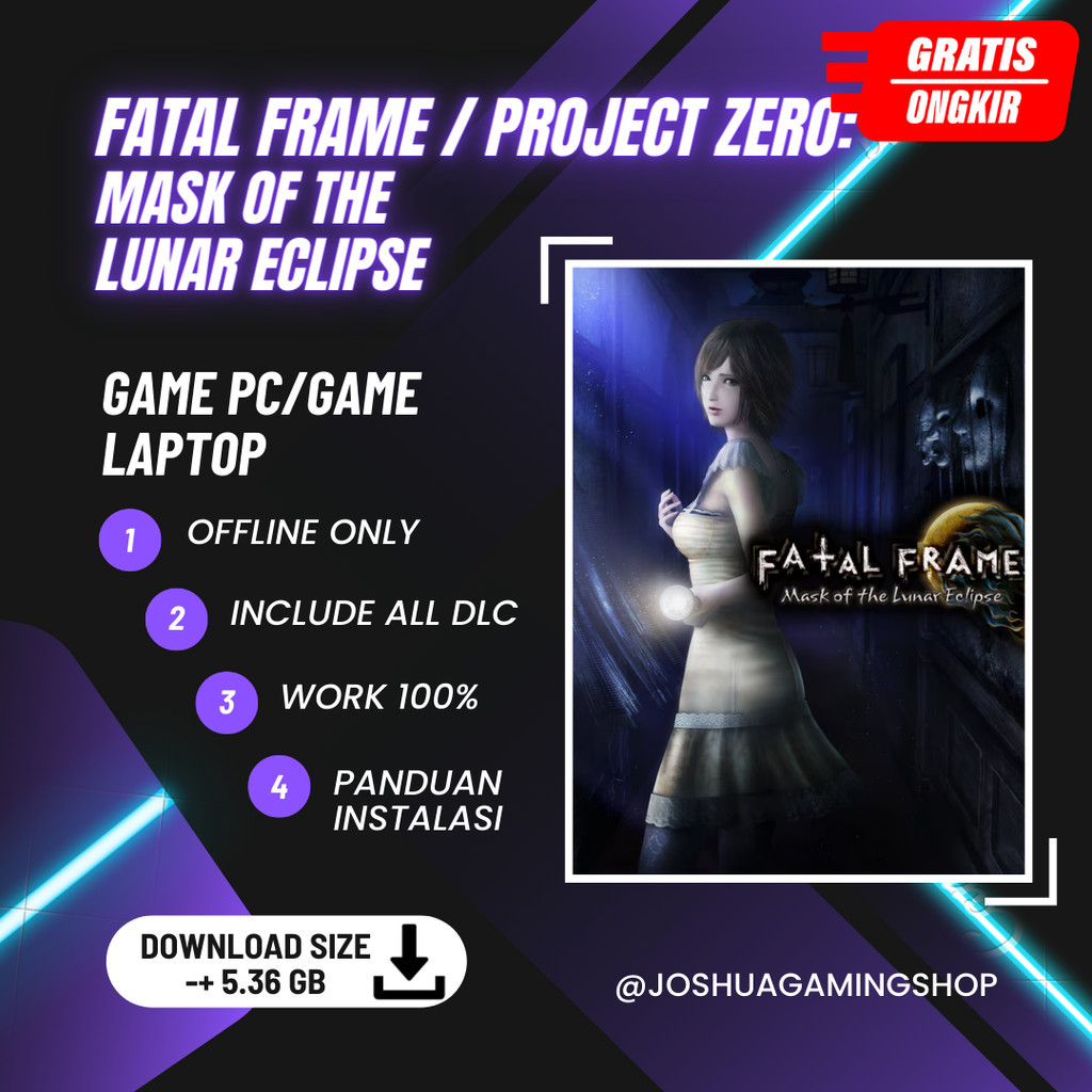 Jual FATAL FRAME / PROJECT ZERO: Mask of the Lunar Eclipse - PC Game ...