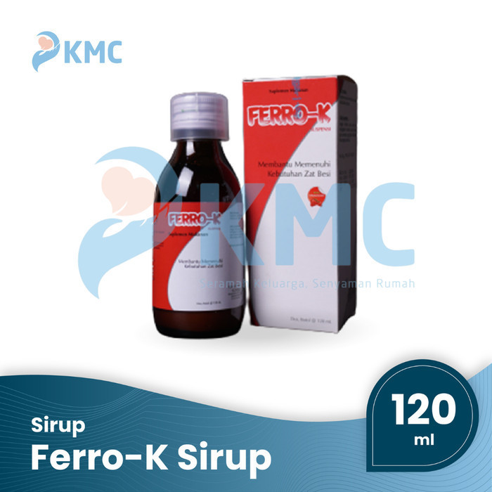 Jual Ferro-K Sirup 120Ml Suplemen Zat Besi Anak Suplemen Anemia Anak ...