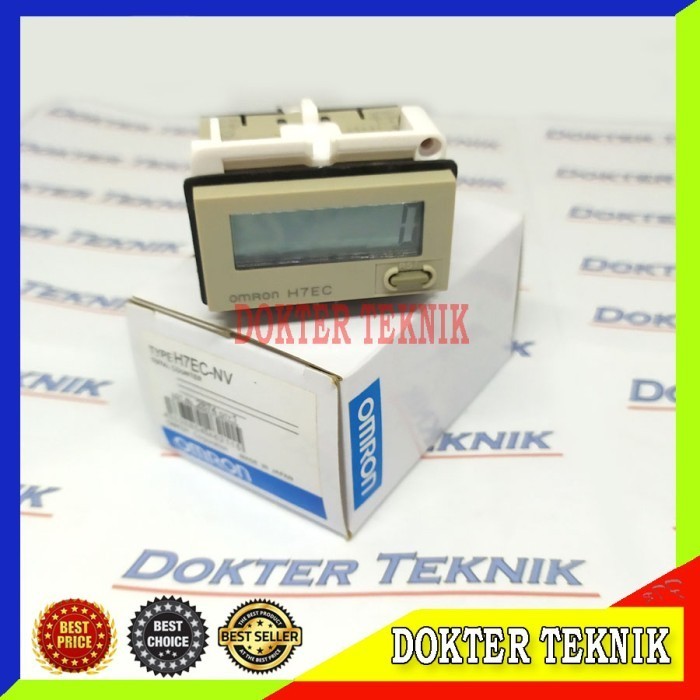 Jual OMRON H7EC-NV Digital Total Counter H7ECNV 8 Digits LCD H7EC NV ...