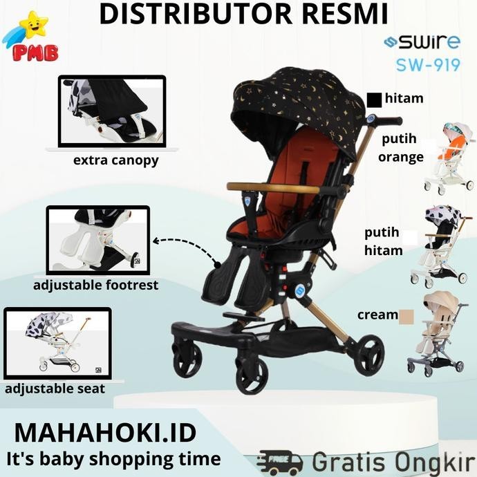 Jual Baby Stroller Magic Micro Trike Swire Sw919 Hadap 2 Arah Bisa ...