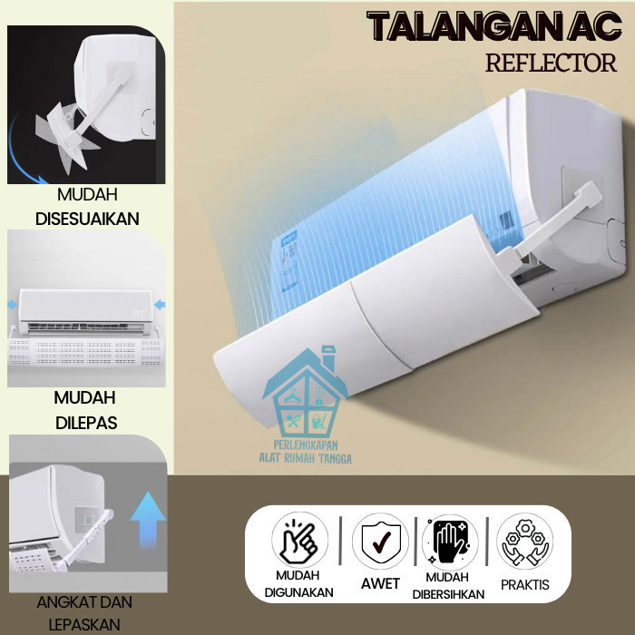 Jual BARU! REFLECTOR/REFLEKTOR/ACRYLIC/AKRILIK/PENAHAN ANGIN/TALANG AC ...